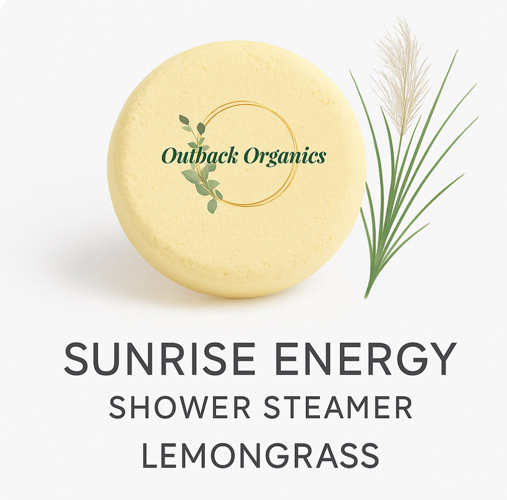 Sunrise Energy Shower Steamer – Outback Organics